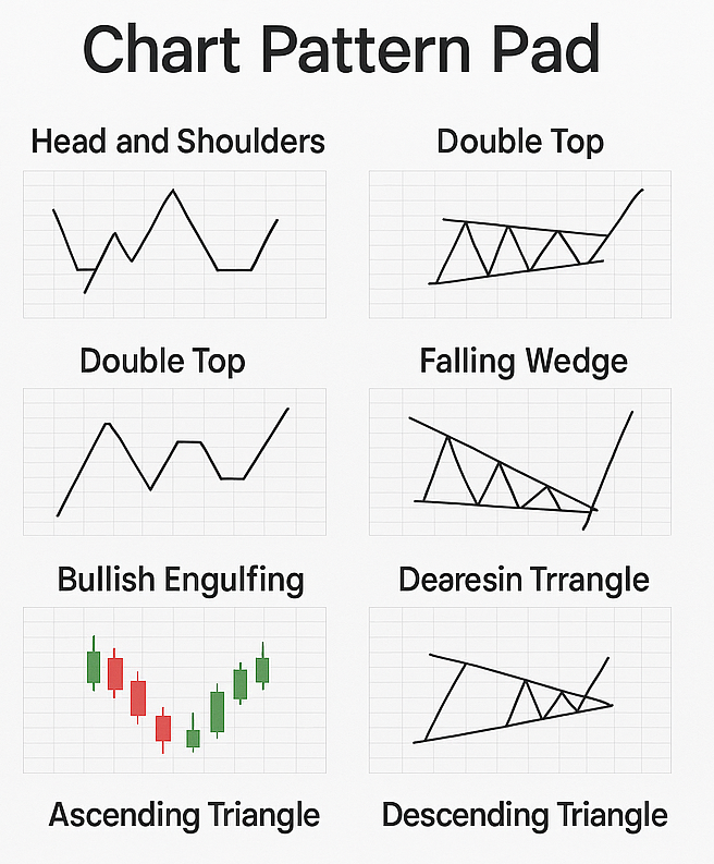 Chart Pattern Tables - MAT CAPS